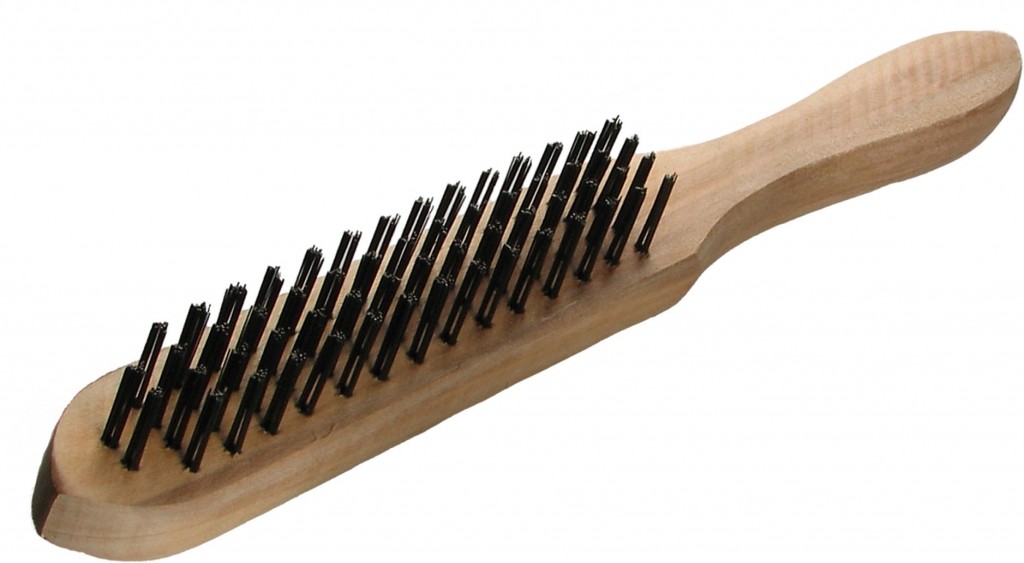 4 Row Wire Hand Brush | Gasweld