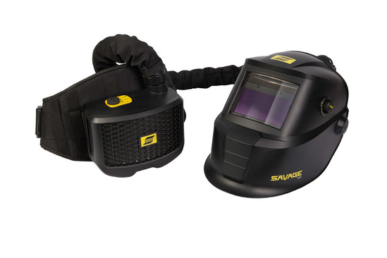ESAB Savage A40 for Air Welding Head Shield with ESAB PAPR Respirator ...